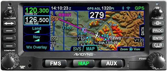 Avidyne IFD440 – Plane Instruments